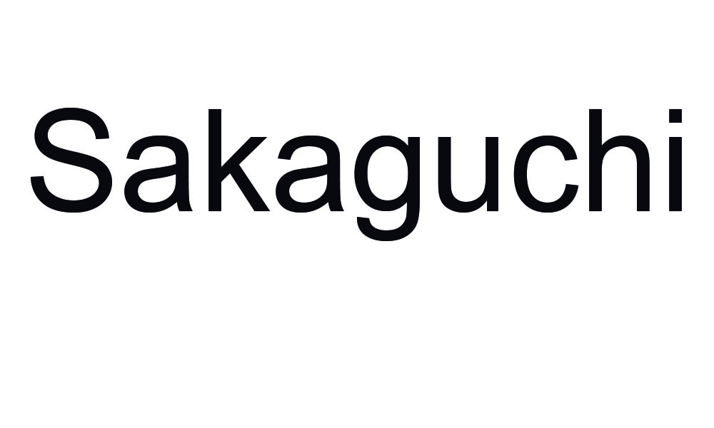 Sakaguchi